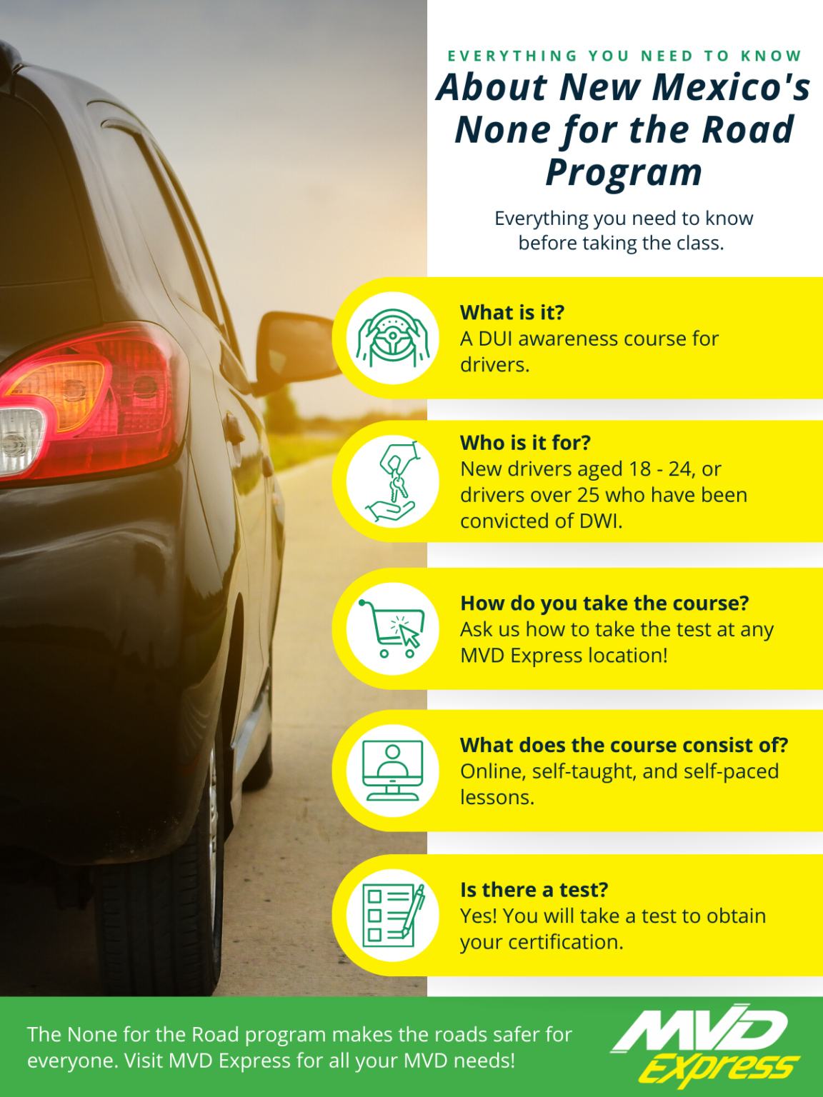 New Mexico DMV - None For The Road