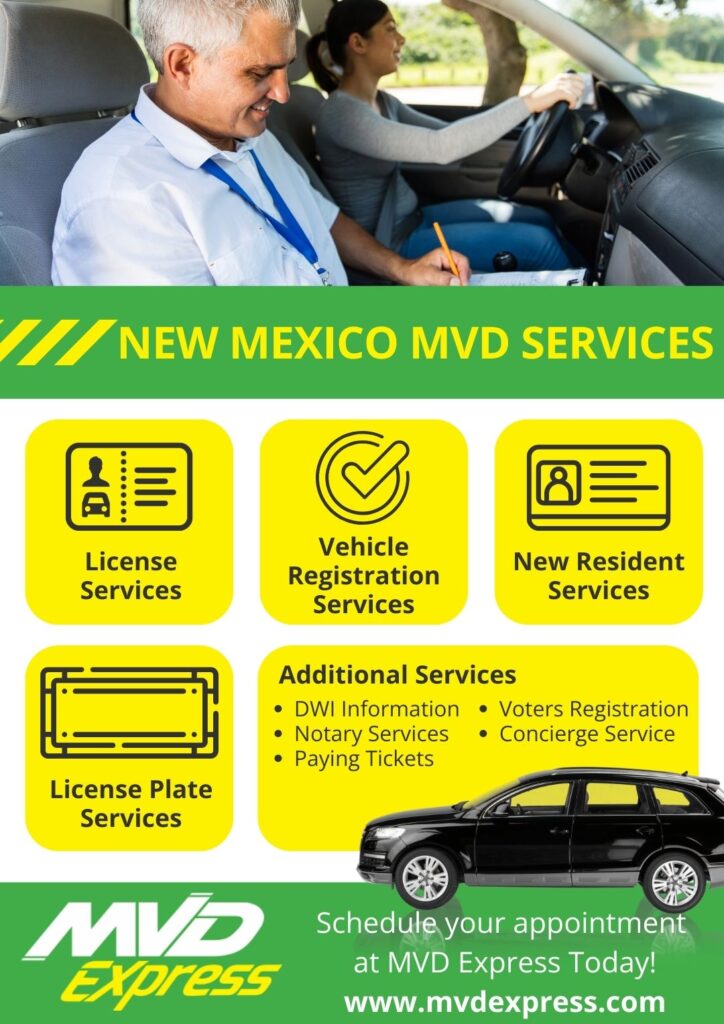 Services You Can Find At MVD Express - Make An Appointment